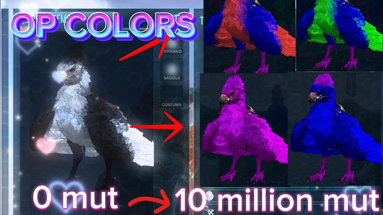 Ark Mobile | How To Get Mutations | Op Color Mutations | Part 1 - YouTube