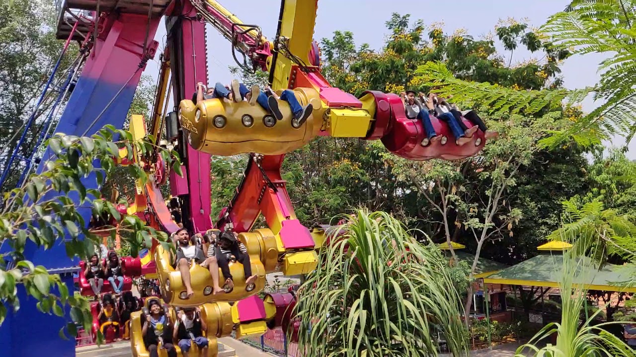 Wonderla Bangalore insanity thrill dangerous ride 2019 - YouTube