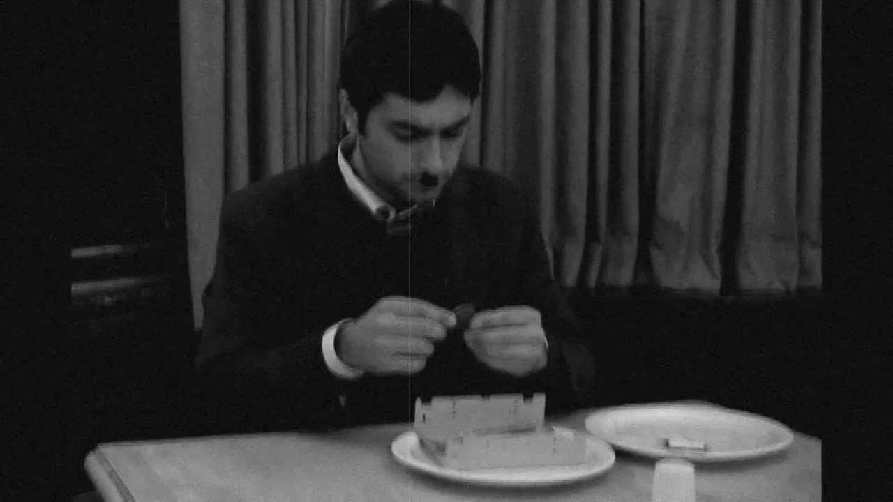 The Gold Rush- Charlie Chaplin Eating Shoe Reenactment - YouTube