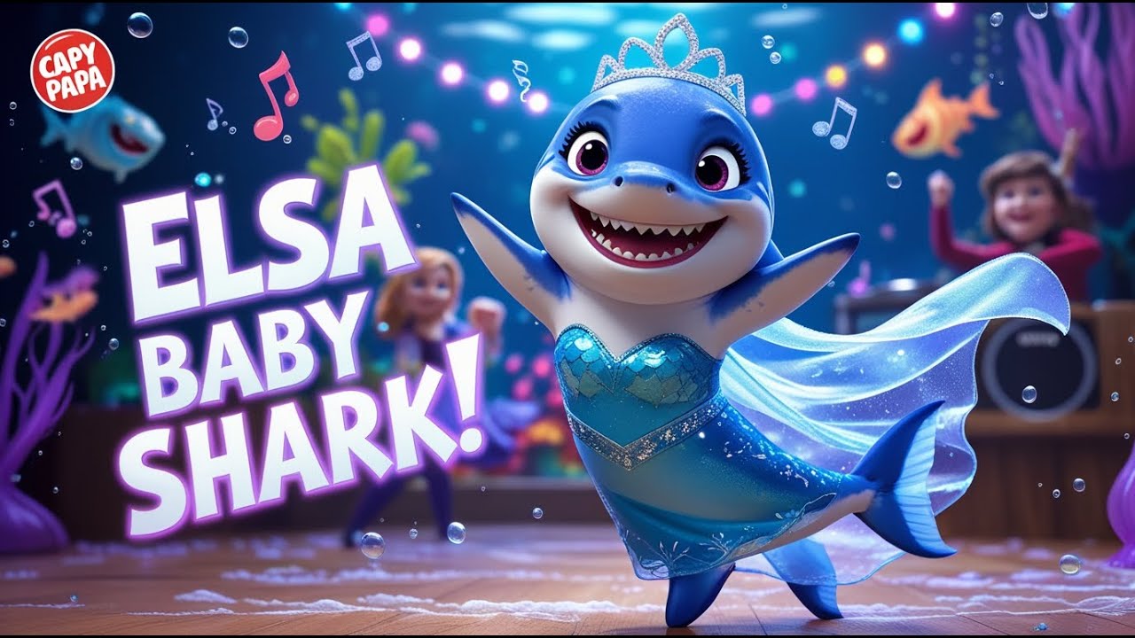 ELSA Baby Shark: Brave Brave Brave Brave Brave Brave | Capy Papa ...