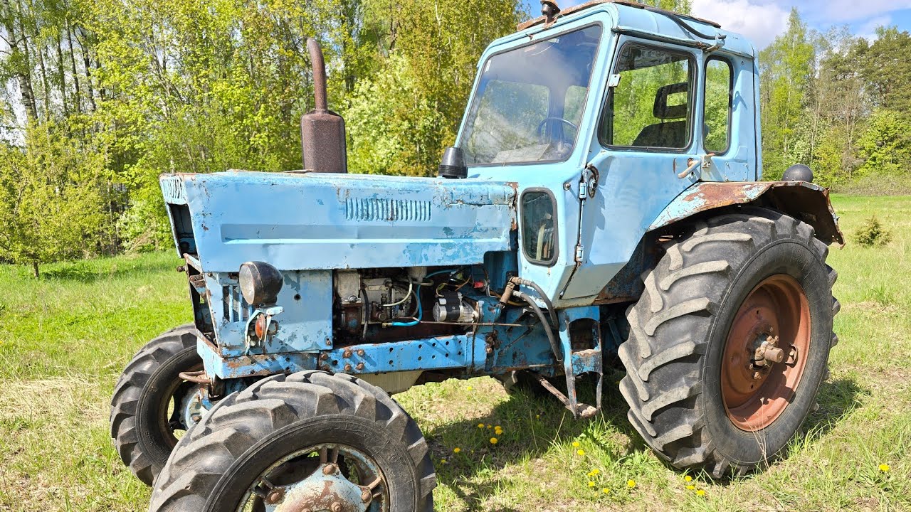 Tractor MTZ-82 - YouTube