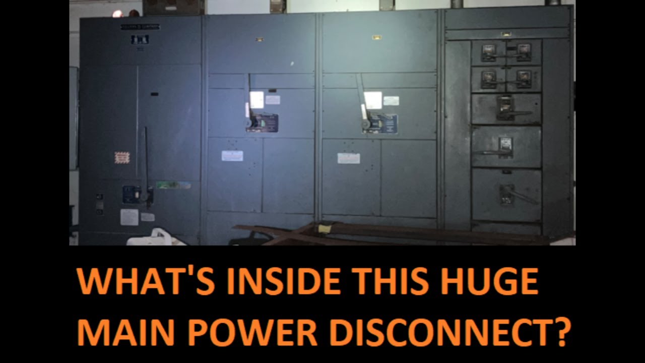 Whats inside the Large MCC Cabinet? - YouTube