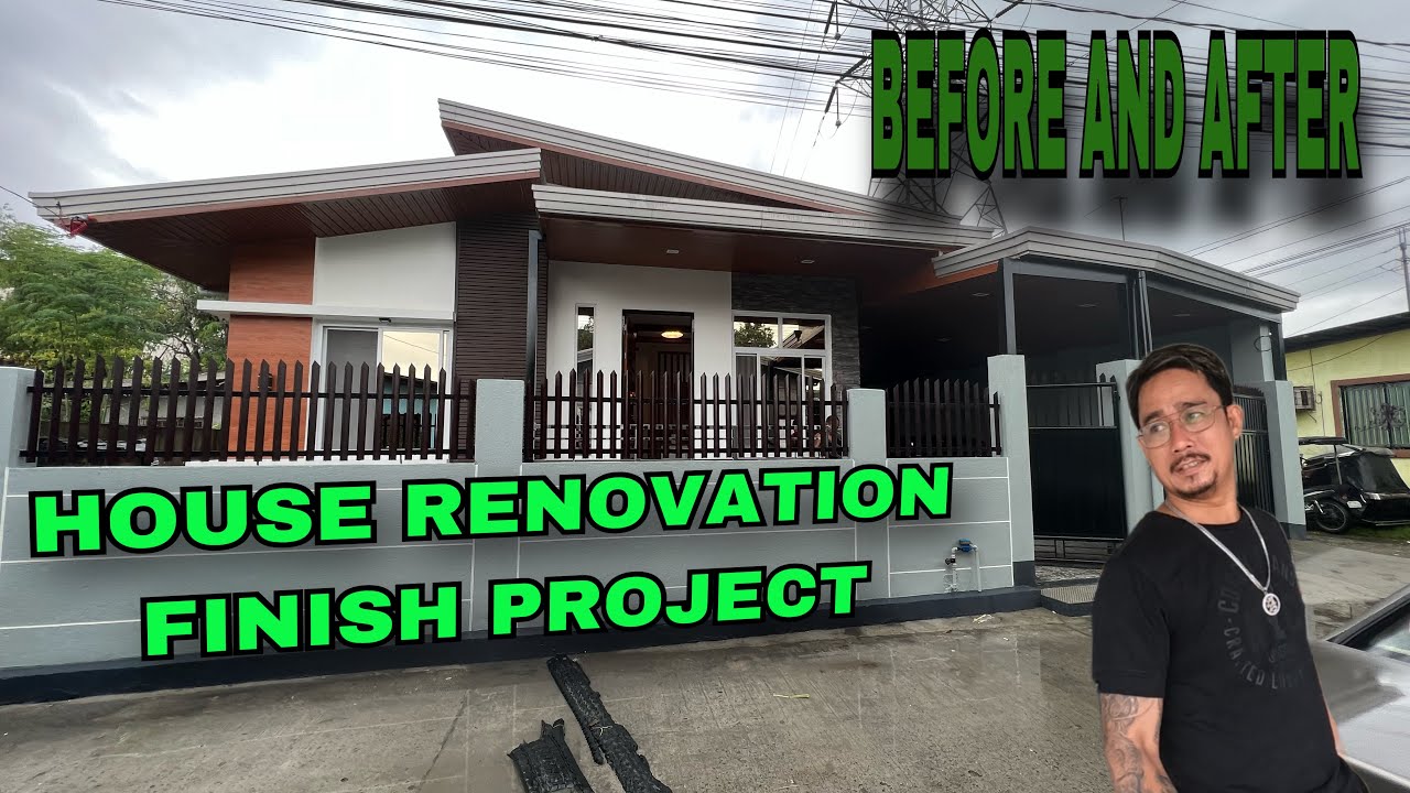 HOUSE RENOVATION FINISH PROJECT,MGA PAGBABAGO NG BAHAY - YouTube