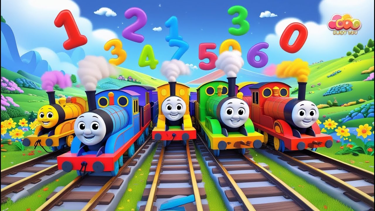 🚂 "Choo-Choo Train Counting Song!" 🎶 - YouTube