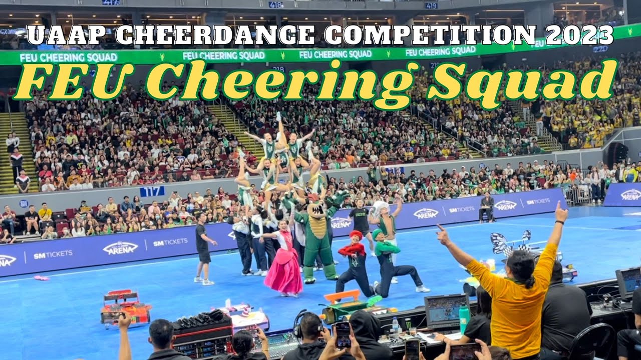 FEU Cheering Squad - UAAP Cheerdance 2023 - YouTube