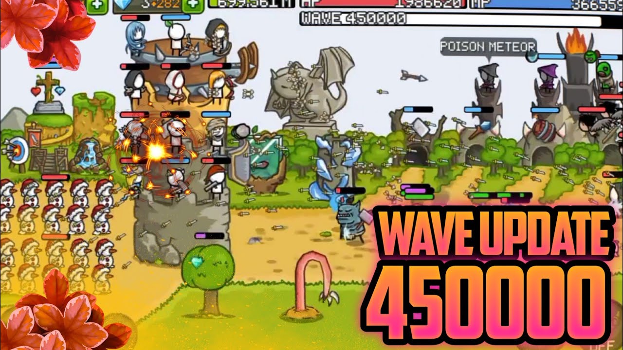 Grow Castle - Wave 450k Update - YouTube