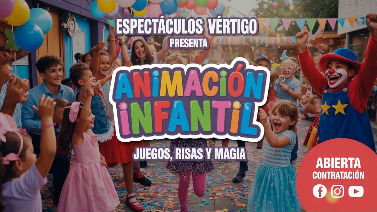 Animacion Infantil 💥 Espectáculos Vértigo #eventos #fiestas #shows # ...