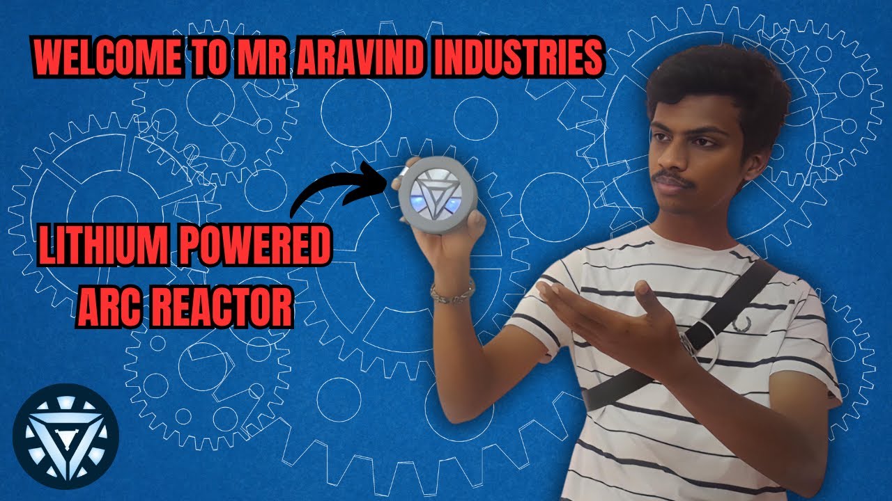 I Built a REAL Lithium Powered Arc Reactor - YouTube