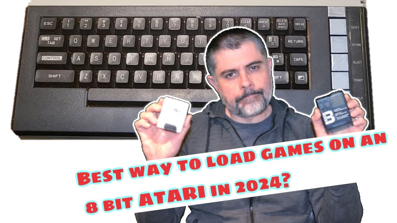 Best way to load games on an 8 bit Atari in 2024? - YouTube