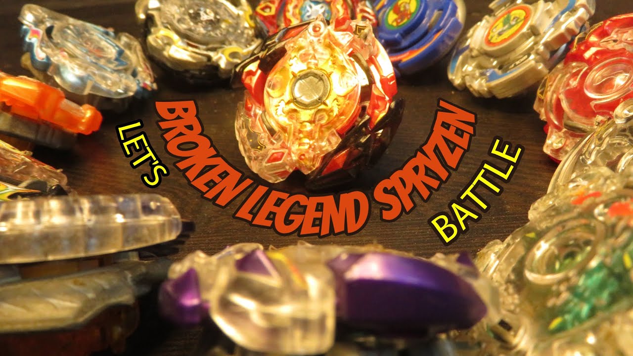 ULTIMATE POWER OF BROKEN LEGEND SPRYZEN : "Let's see how powerful it is". - YouTube