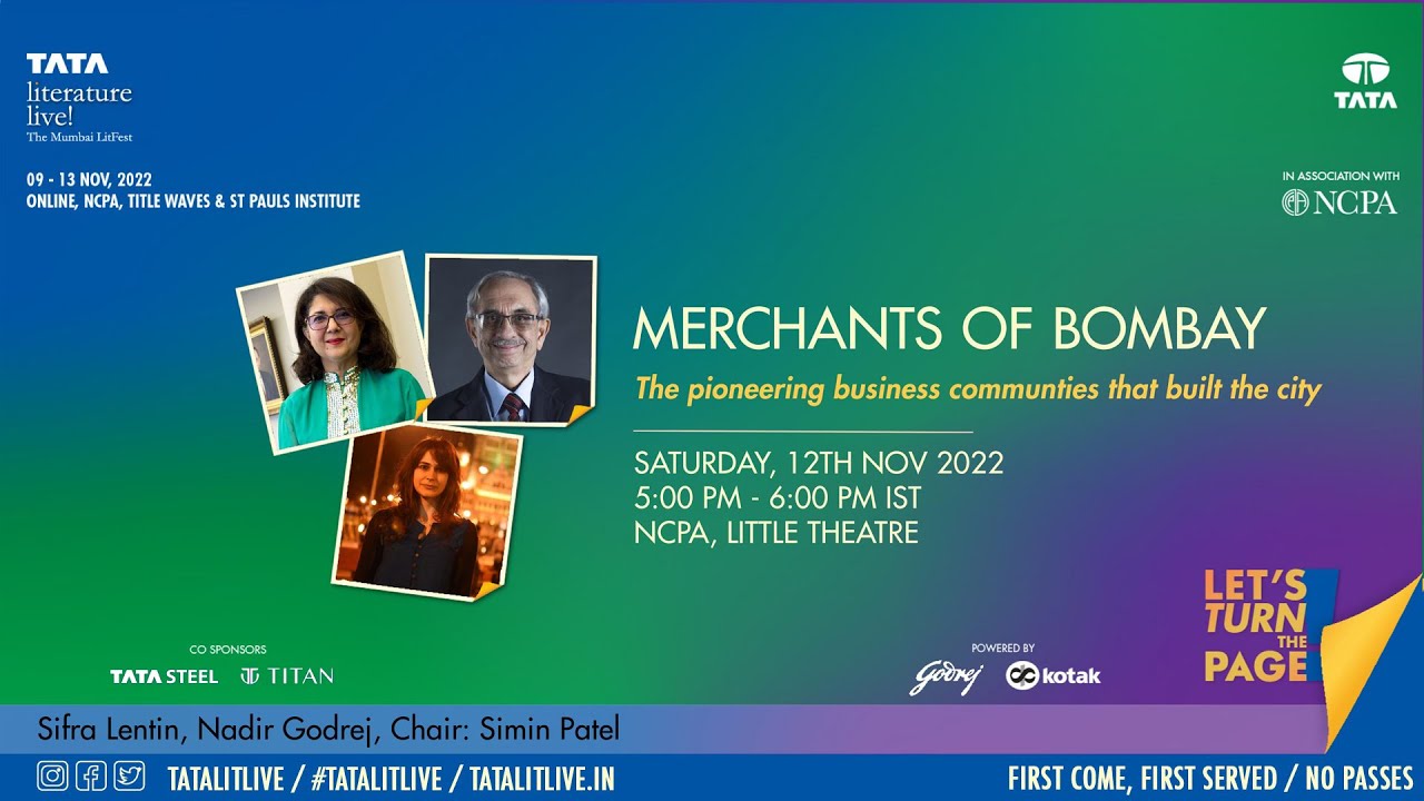 Merchants of Bombay | Sifra Lentin, Nadir Godrej & Simin Patel - YouTube