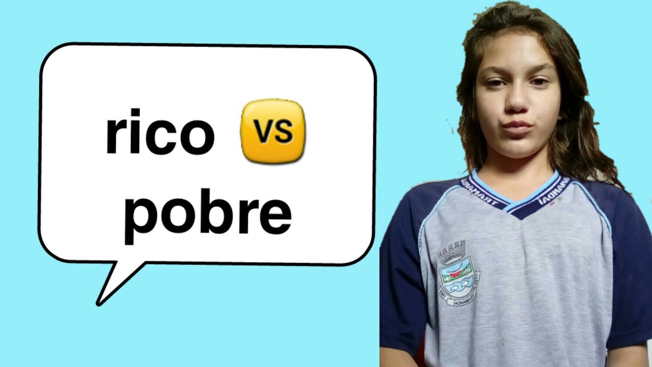 Rico vs pobre! - YouTube