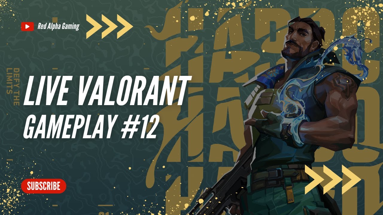 LIVE Valorant Gameplay #12 | Intense Competitive Matches & Pro-Level ...