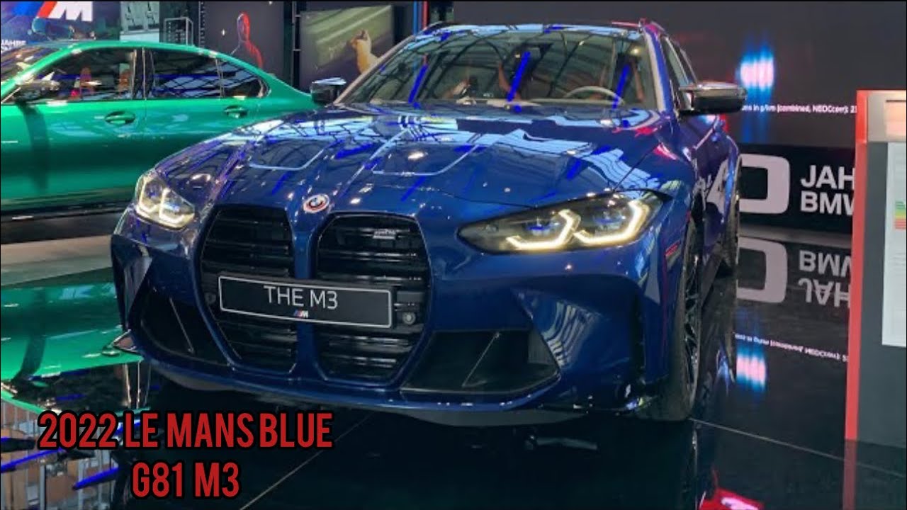 2022 Le-Mans Blue Metallic M3 Touring! - YouTube