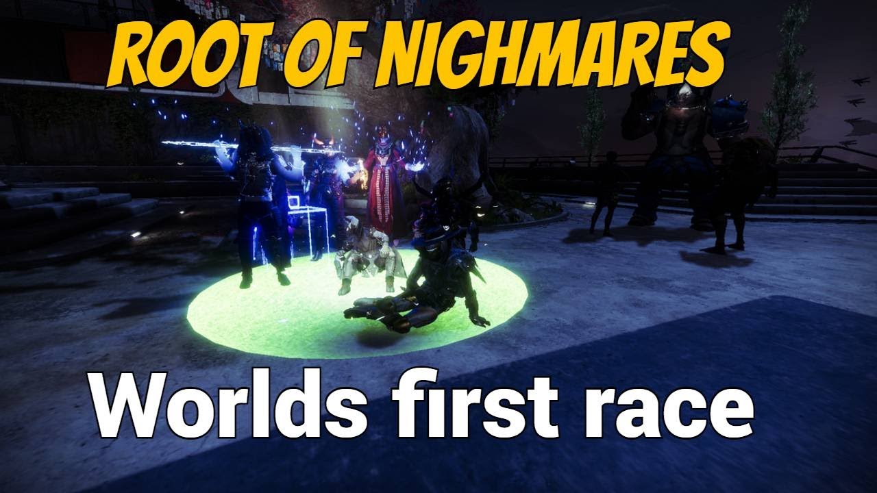 LIVE | WORLDS FIRST Raid race Root of Nightmares - YouTube