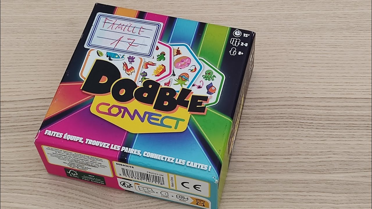 Dobble Connect, règles et explipartie - YouTube