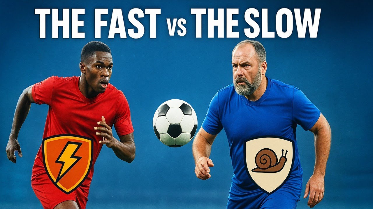 FAST vs SLOW 😳😱 | Which team will win? - YouTube