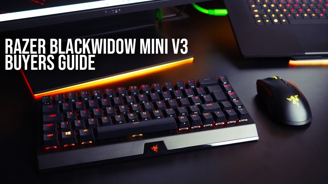 Razer Blackwidow V3 Mini Hyperspeed | Unboxing and First Impressions ...