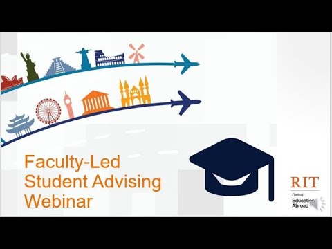 Faculty-Led Programs, Student Advising Webinar - YouTube