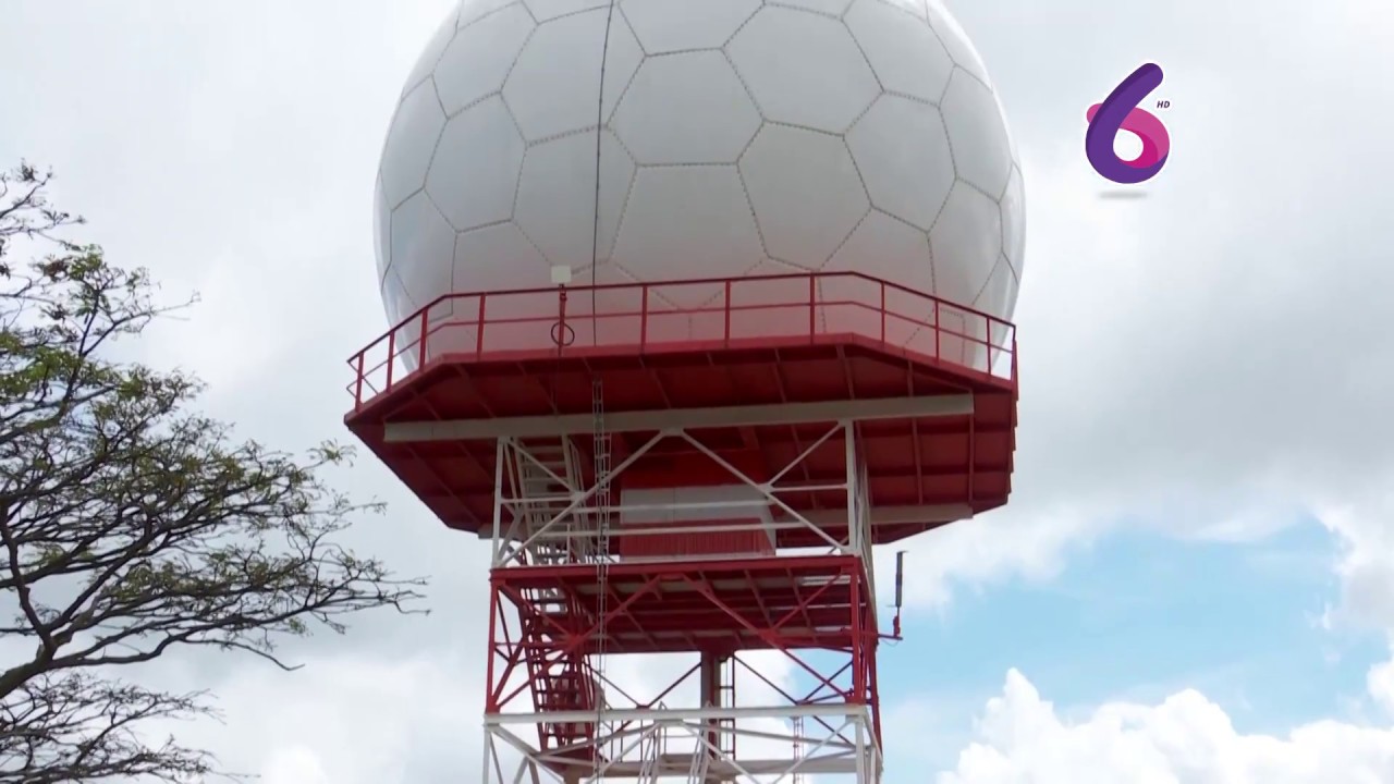 Nicaragua fortalece Sistema de Aviación Civil con Radar Primario - YouTube