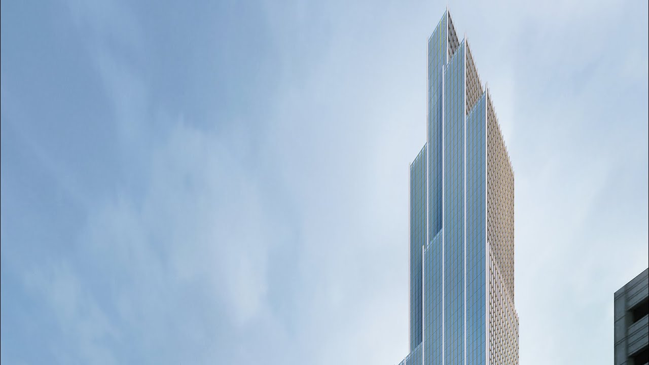 Detroit future skyscrapers (under construction & proposed) - YouTube