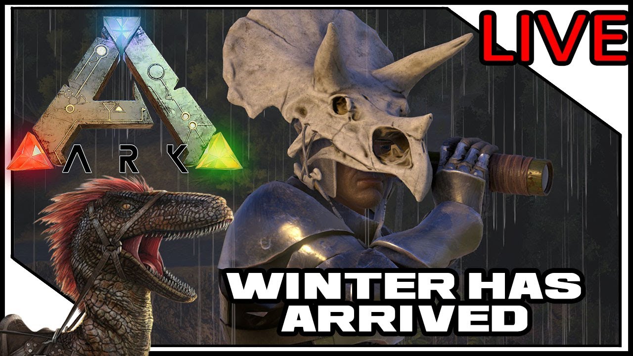 WINTER HAS ARRIVED - ARK Survival Evolved LIVE - YouTube