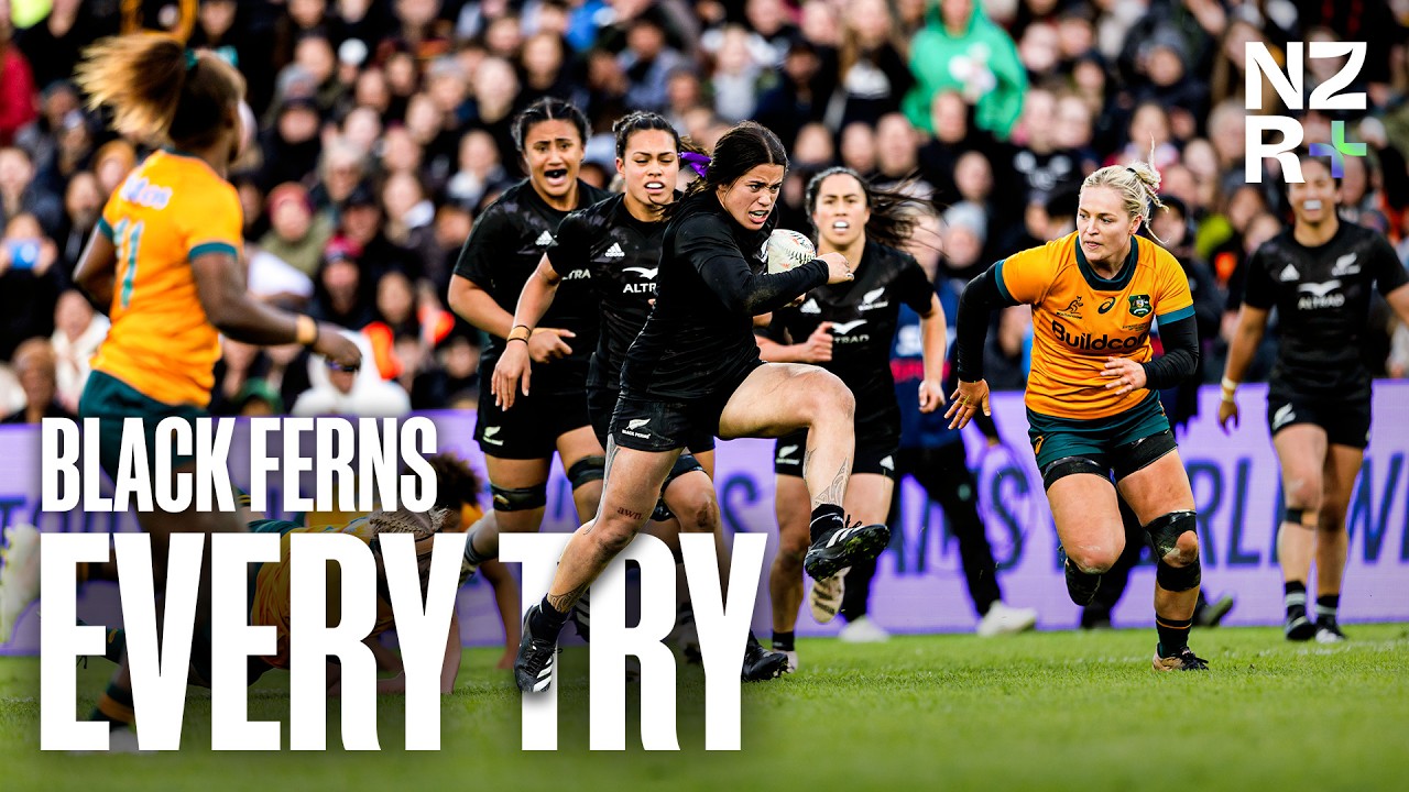 EVERY SINGLE TRY 🍿 | Black Ferns (2023) - YouTube