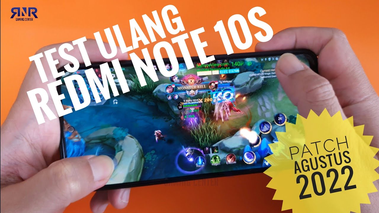 Test Ulang Update Terbaru 2022 Redmi Note 10S Mobile Legends Ultra ...
