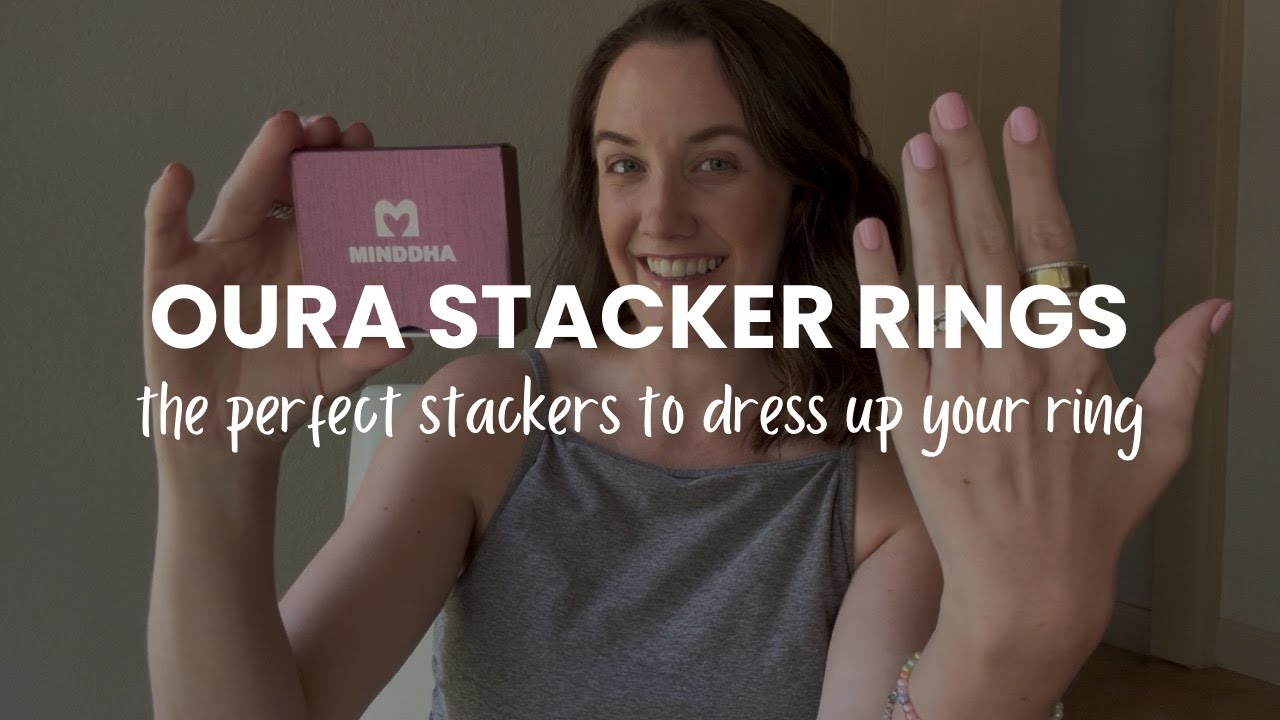 Oura Ring Addition - Amazon Stacker Rings - Fancy Oura Ring - YouTube