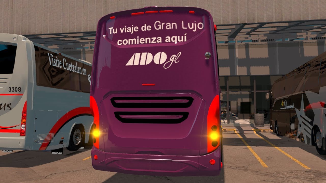 ATS | ADO GL VOLVO 9800 | TEZIUTLAN-MARTINEZ-NAUTLA | - YouTube