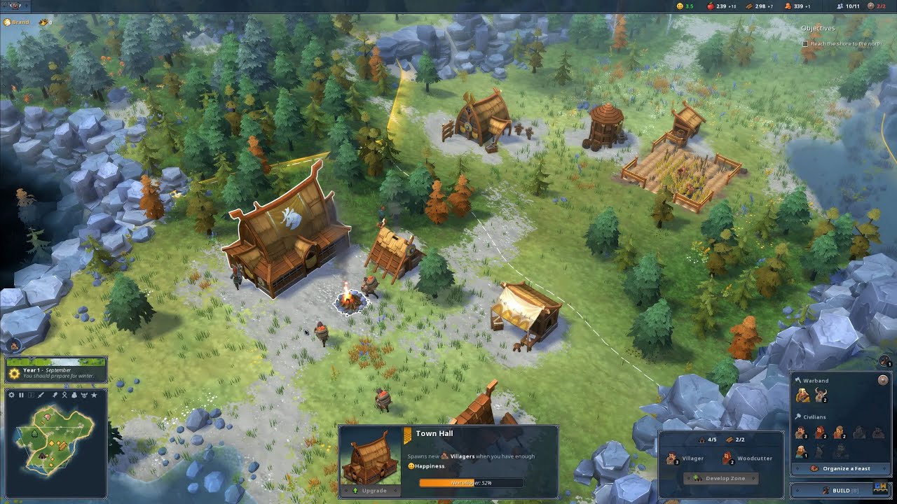 Northgard Gameplay [PC/4K 60fps] - YouTube