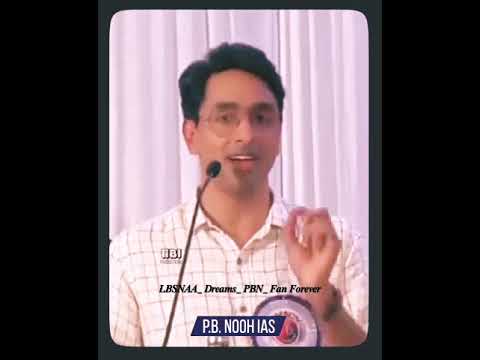 😇P B Nooh IAS motivation 😇 - YouTube