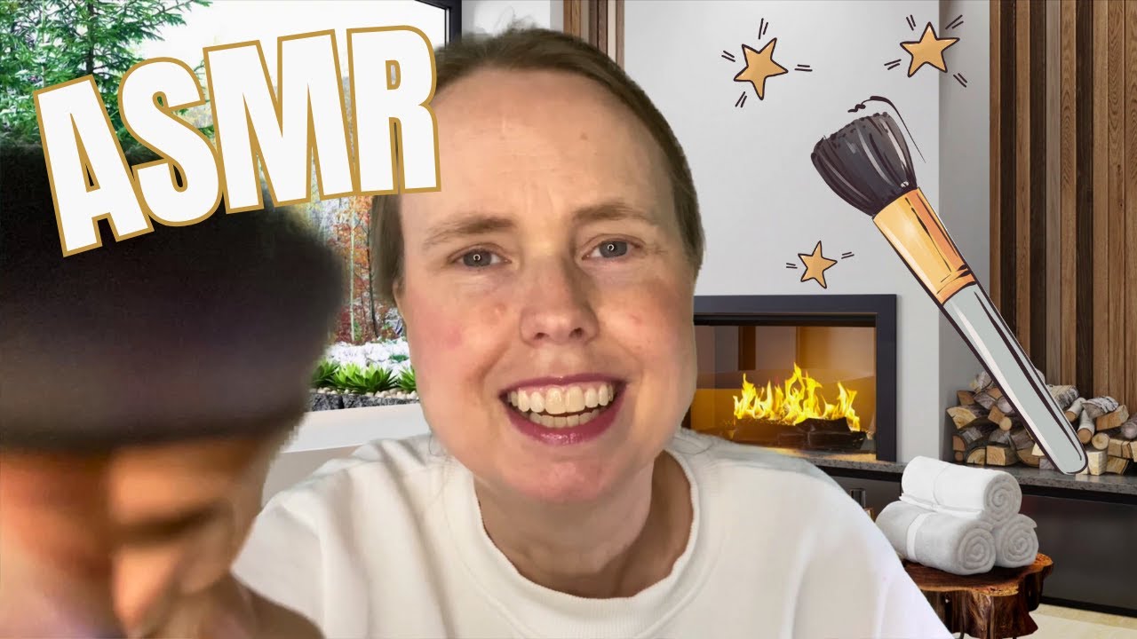 ASMR Beste Vriendin Doet Jouw Make-up Bij Een Zacht, Knisperend Haardvuur 💛 ASMR Roleplay ...