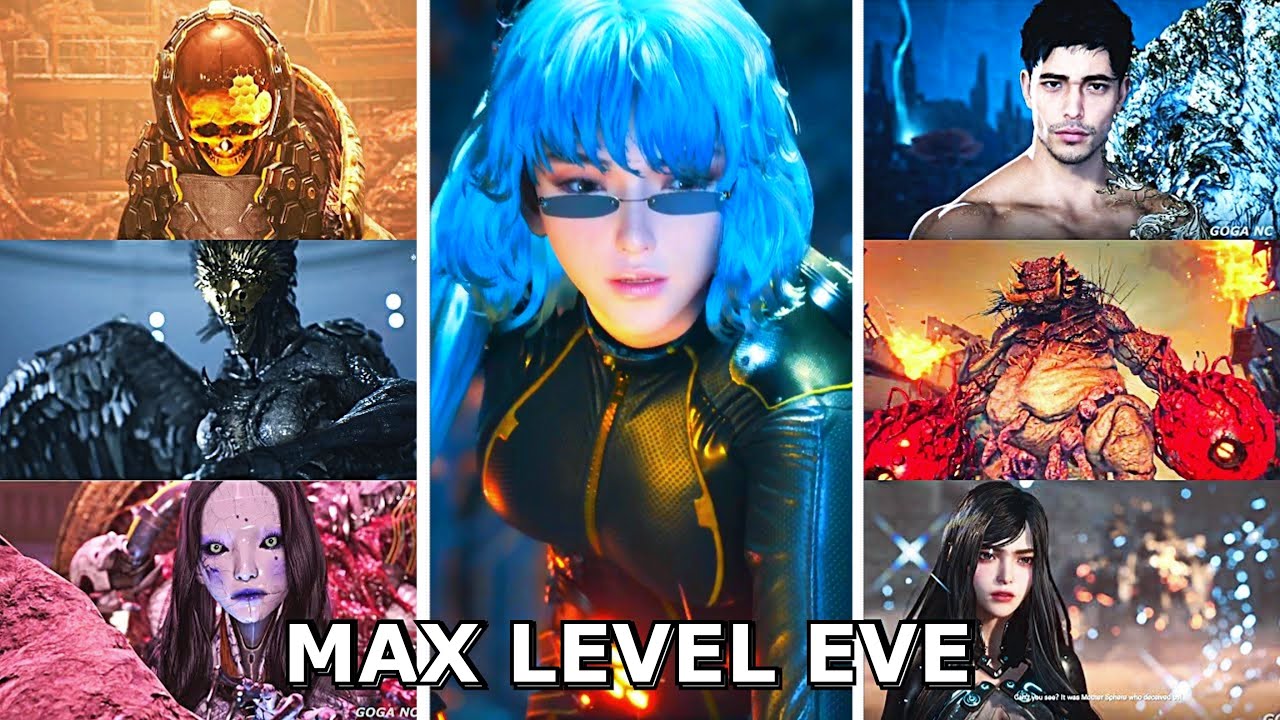 Max Level Eve vs ALL Bosses - Stellar Blade - YouTube