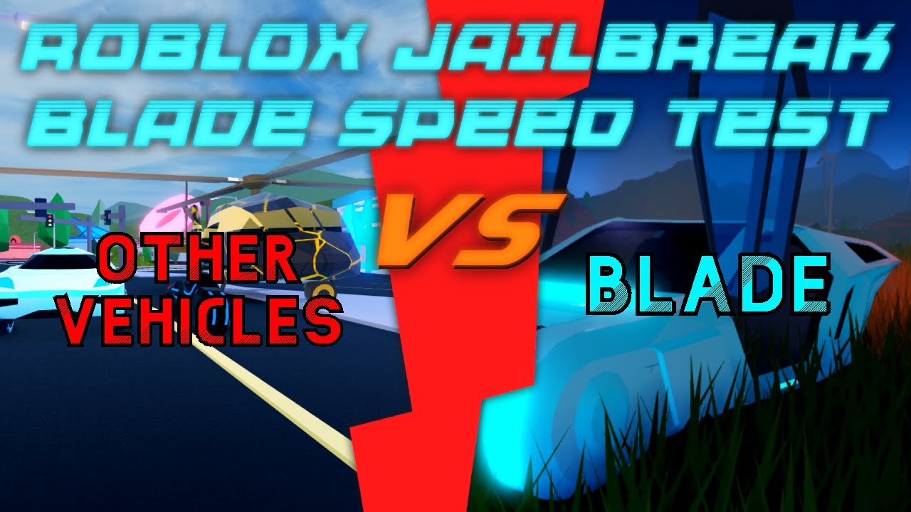 Roblox Jailbreak Blade Speed Test - YouTube