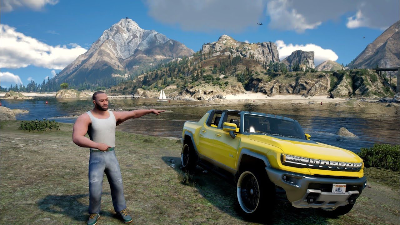 To Day GMC Hummer EV Car Unlimited drive In GTA 5 - YouTube