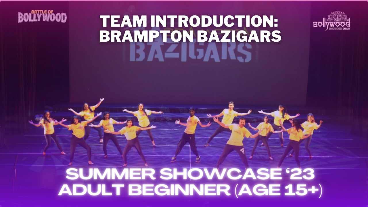 Battle of Bollywood I Team Introduction - Brampton Bazigars - YouTube
