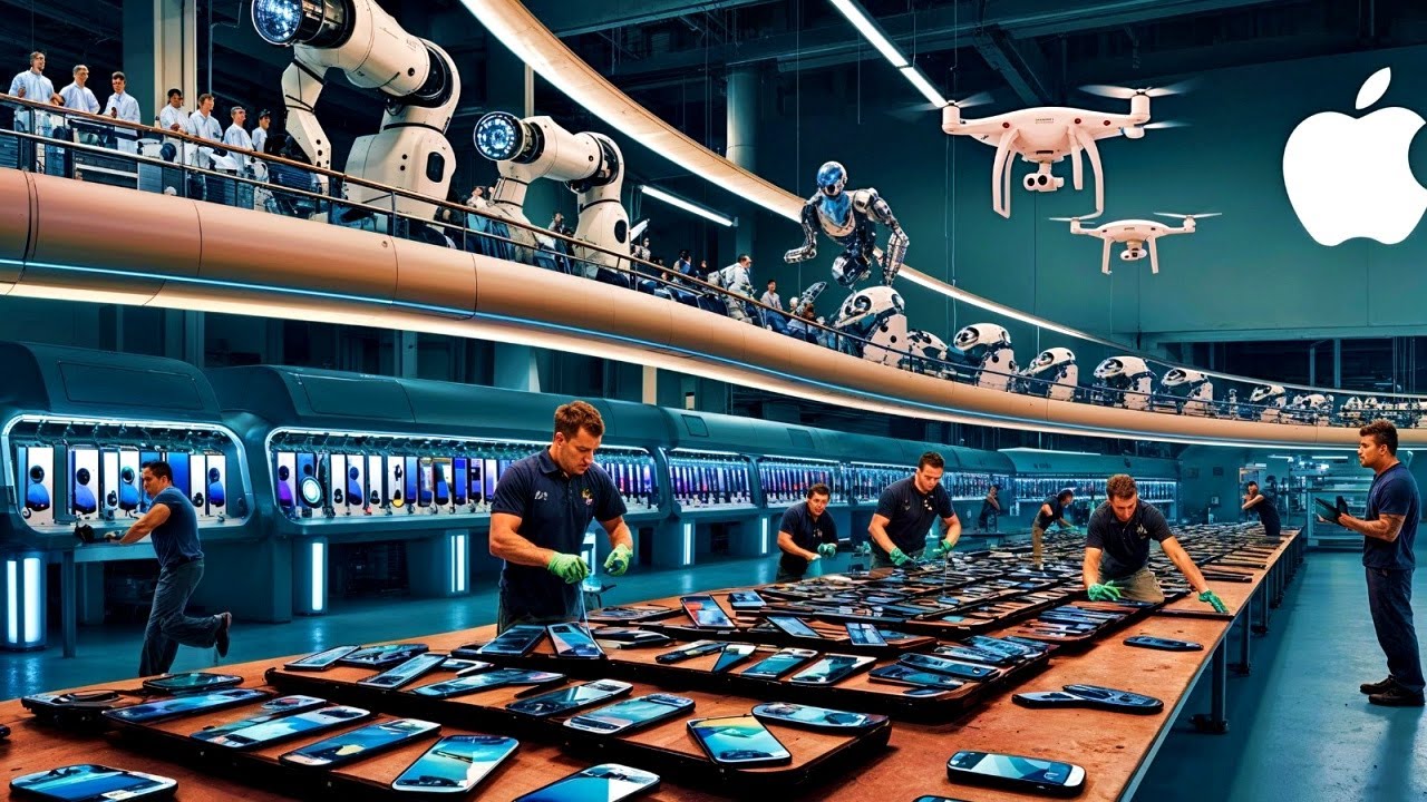 LE PROCESSUS DE FABRICATION DE L'IPHONE 16 : DÉCOUVREZ LES SECRETS D ...