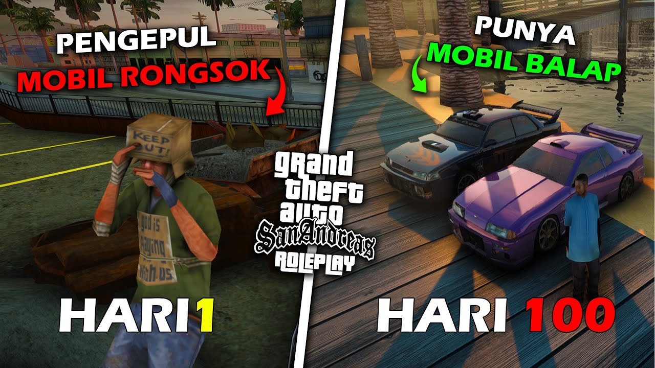 100 HARI PENGEPUL MOBIL RONGSOK HINGGA MENJADI KOLEKSI MOBIL BALAP ...