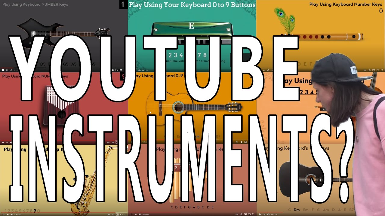 I made a track using YouTube instruments (Play With Keyboard) - YouTube