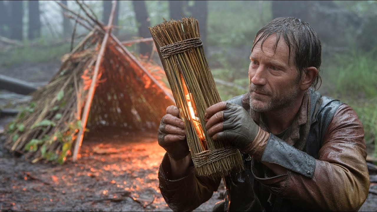 Build This Medieval Fire System: Keeps Fire Alive for Months - YouTube