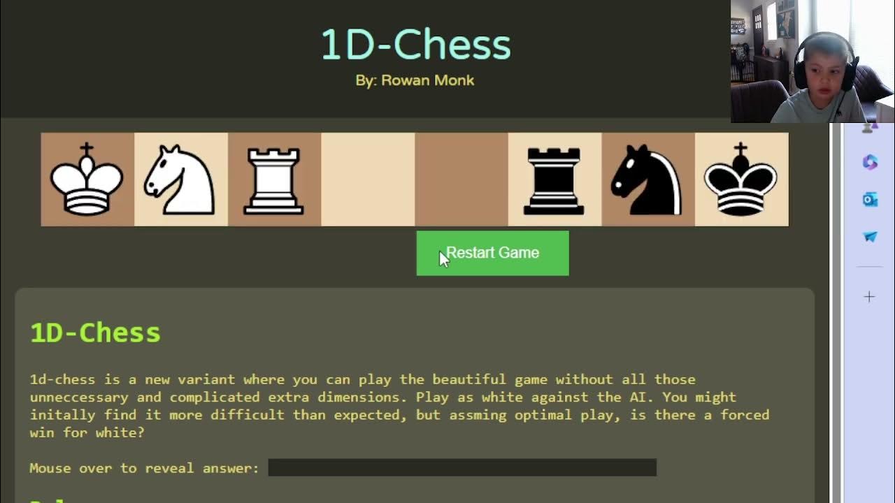 Today I played 1D Chess - YouTube