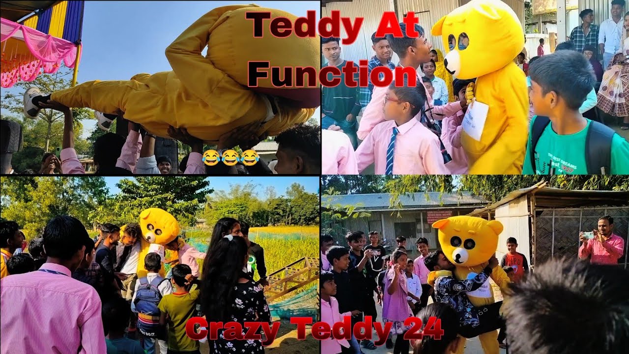 Teddy At Function | Boy Enjoy With Teddy | Crazy Teddy 24 #comedy # ...