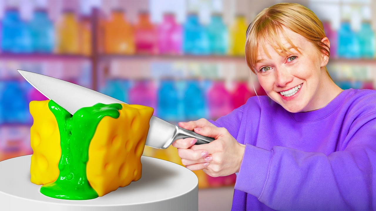 I Tried Every Viral Slime Trend! - YouTube
