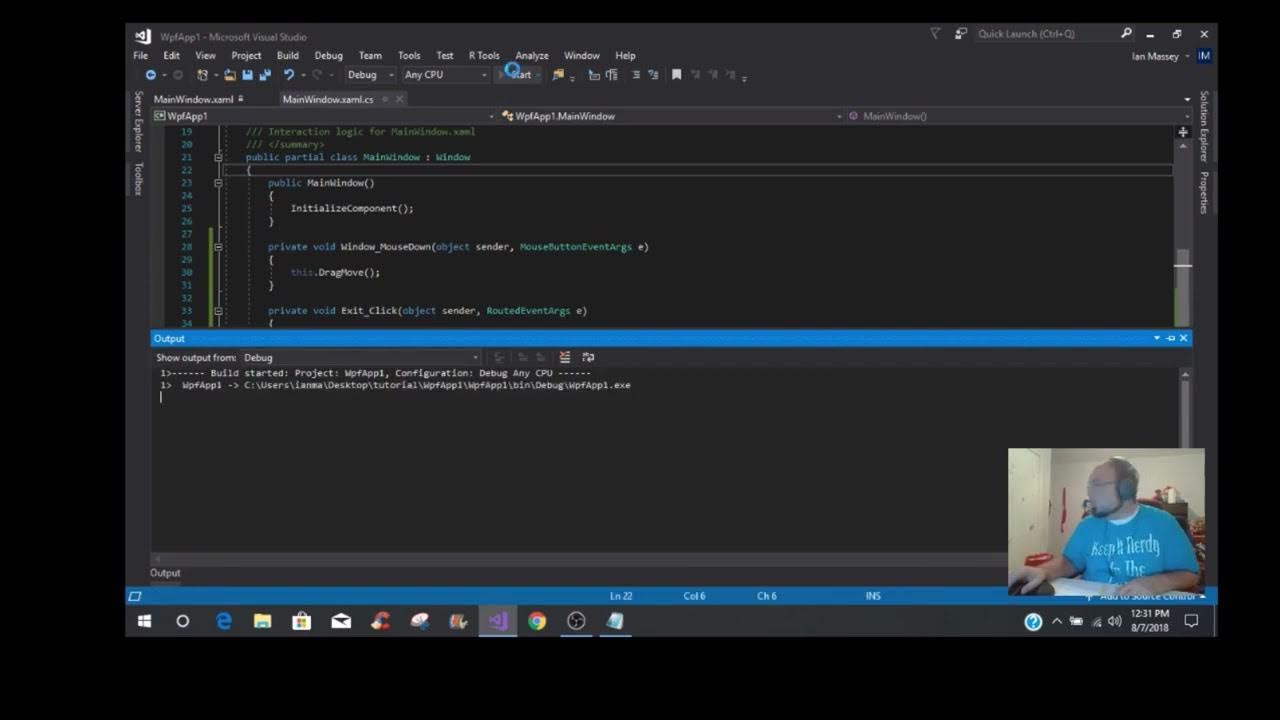 how to maximize and minimize a borderless form in WPF - YouTube