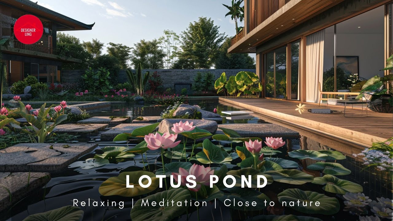 Turning Your Yard into a Zen Space: Lotus Pond Design - YouTube