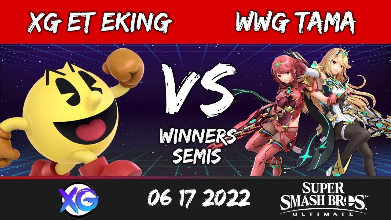 XGGD9 WS: XG|ET|EKing (Pac-Man) vs WWG|Tama (Pyra & Mythra, ROB) - YouTube