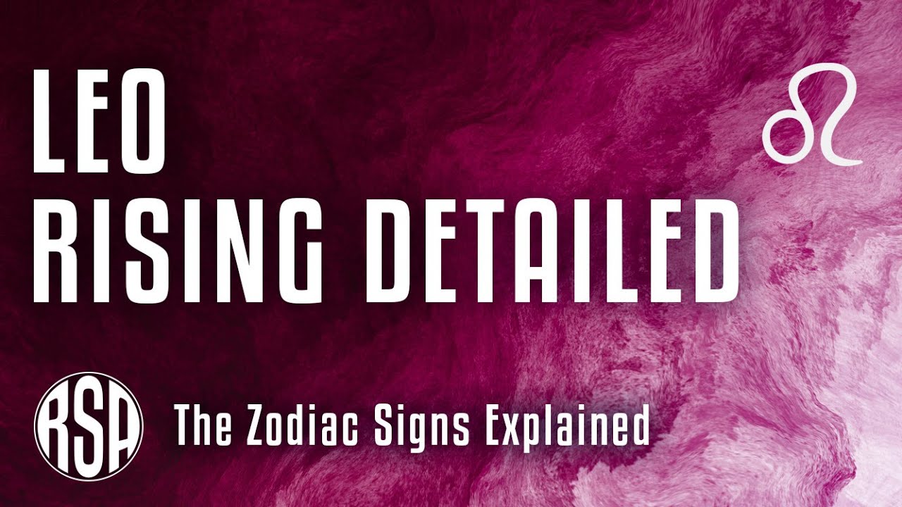 Leo Zodiac Sign Explained - YouTube