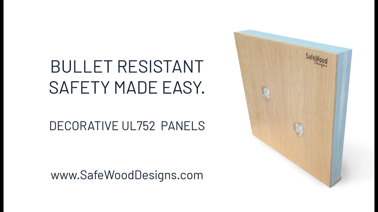 Decorative Bullet Resistant Wall Panels! - YouTube