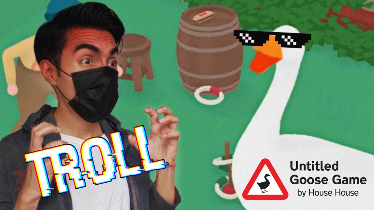UN DIA SIENDO UN PATO TROLL | Untitled Goose Game #twitch #memes # ...